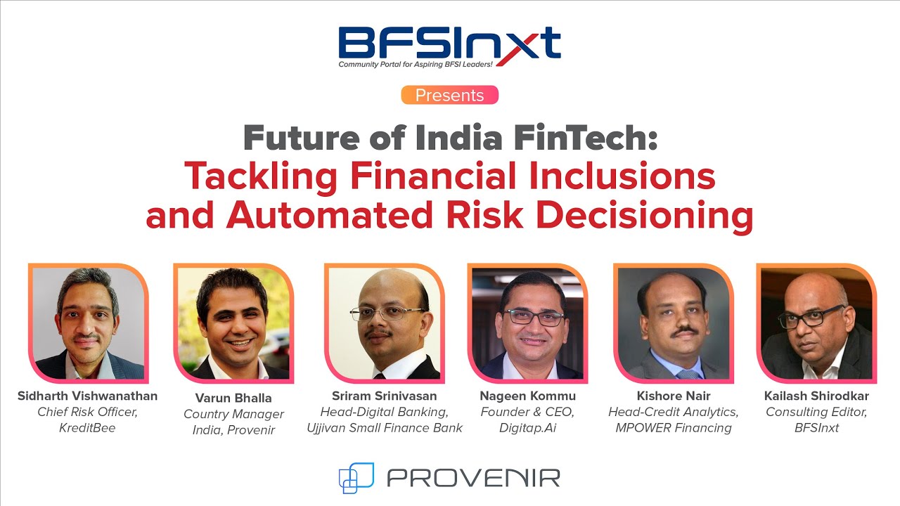 Tackling Financial Inclusion and Automated Risk Decisioning - BFSINXT